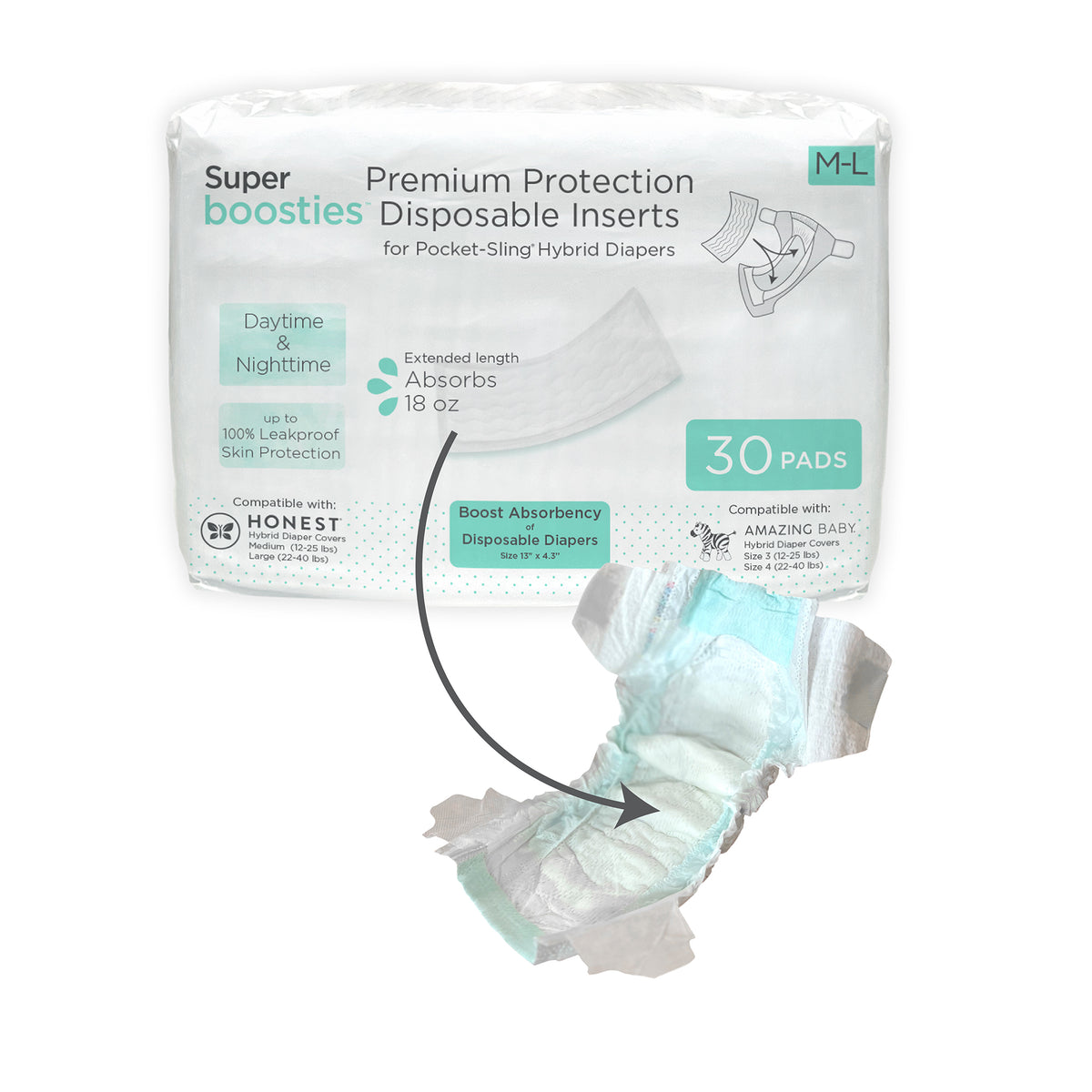 Super Boosties Disposable Inserts – SwaddleDesigns