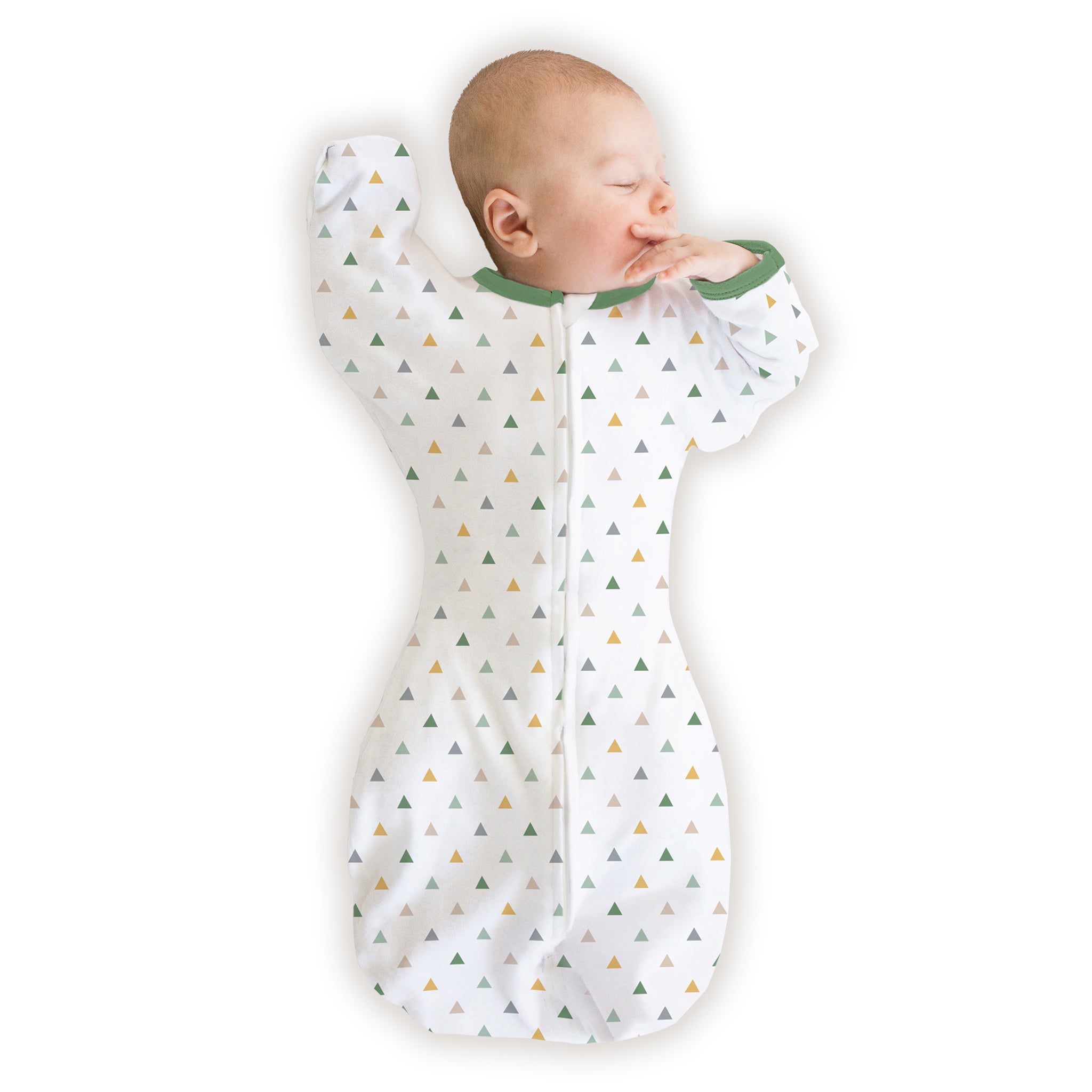 Organic Transitional Swaddle Sack - Arms Up 1/2-Length Sleeves & Mitte ...